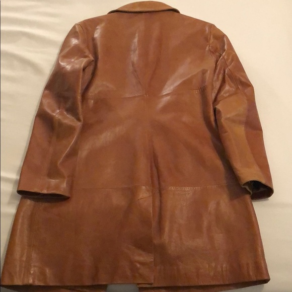 Whet Blu | Jackets & Coats | Authentic 0 Leather Peanut Butter Color ...